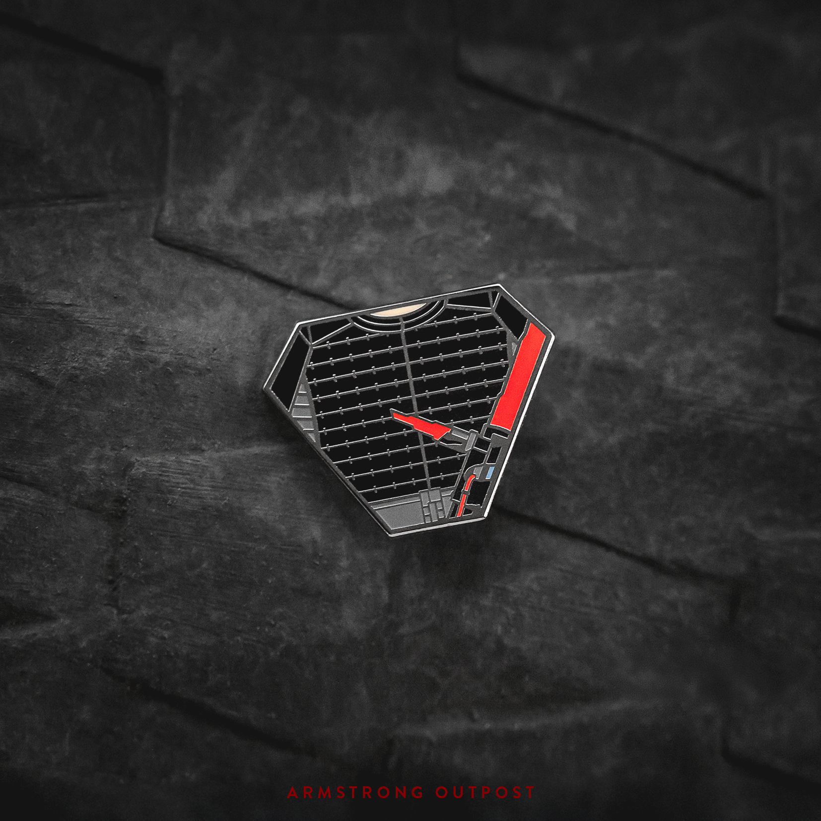 Supreme Leader Shield Series Pin – Armstrong Outpost