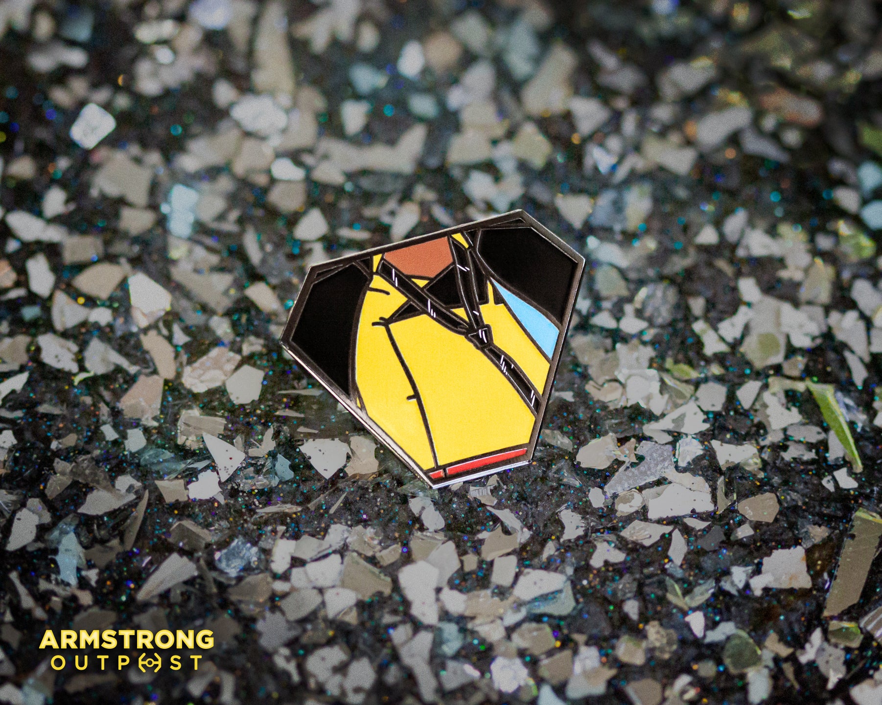 The Hustler Shield Series Pin LAST ONE! – Armstrong Outpost