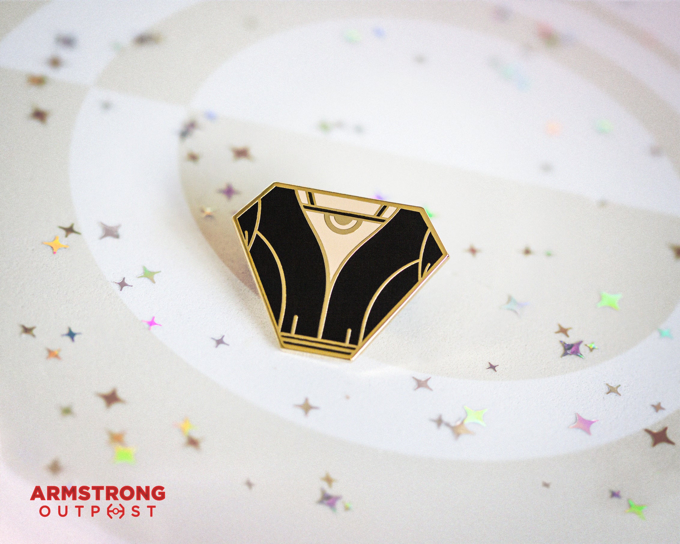 Top Lieutenant Shield Series Pin – Armstrong Outpost